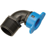 blu lock swing pipe adapter size 1 / 2 blu lock swing x 3 / 4 mpt 8096 24