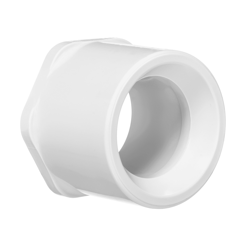 Schedule 40 PVC Reducing Bushing - Spigot x Socket - Spigot Size : 1 1/ ...
