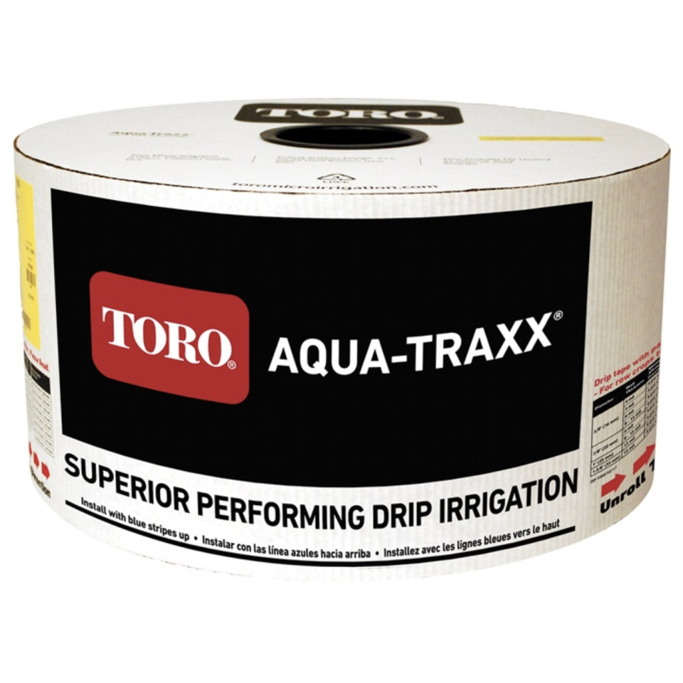 Aqua-Traxx Drip Tape - 5/8" - Wall Thickness : 6 mil - Emitter Spacing ...