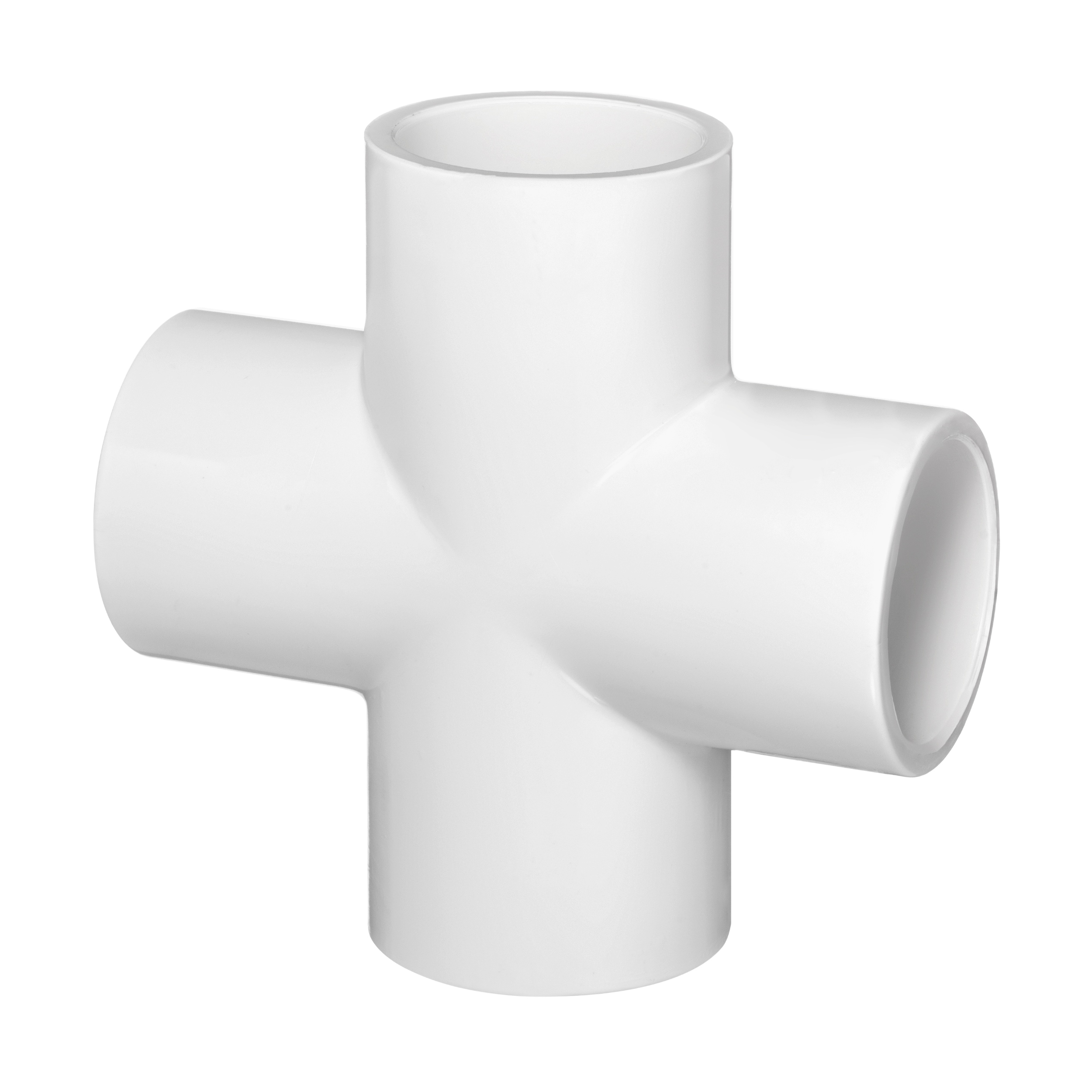 Schedule 40 PVC Slip Cross - Size : 1" | Drip Depot