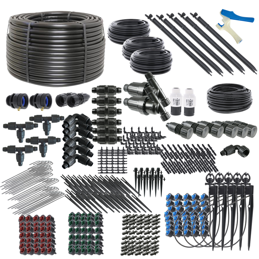 Drip Depot Drip Irrigation and Microsprinkler Kit for Landscapes | eBay
